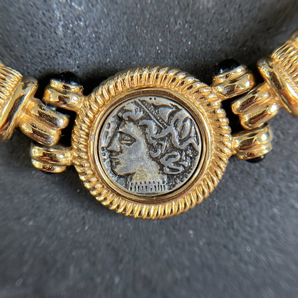 Mary Kay | Jewelry | Mary Kay Vintage Roman Coin Gold Tone Necklace ...